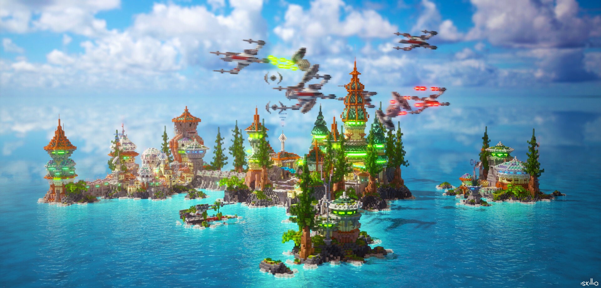 Star wars base Minecraft Map