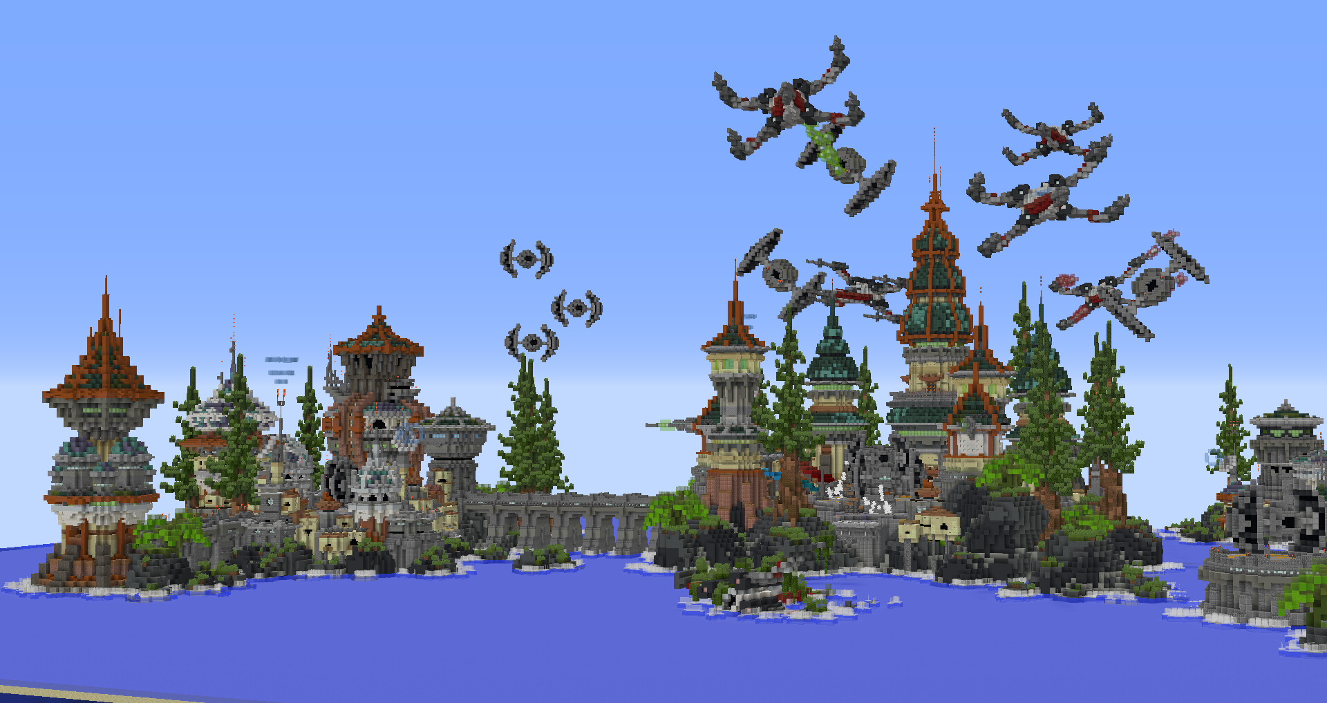 Star wars base Minecraft Map