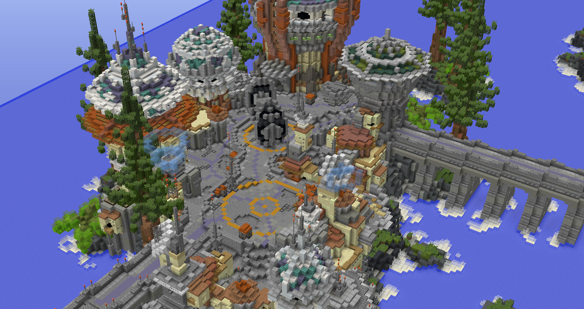 Star wars base Minecraft Map