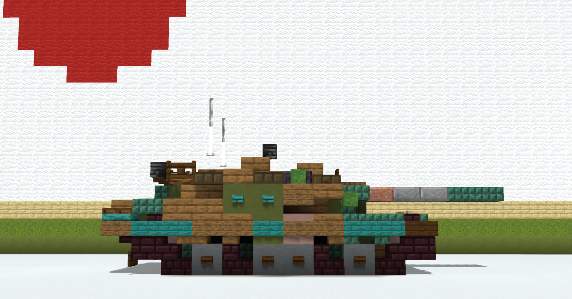 Type 10 Hitomaru Japanese MBT Minecraft Map