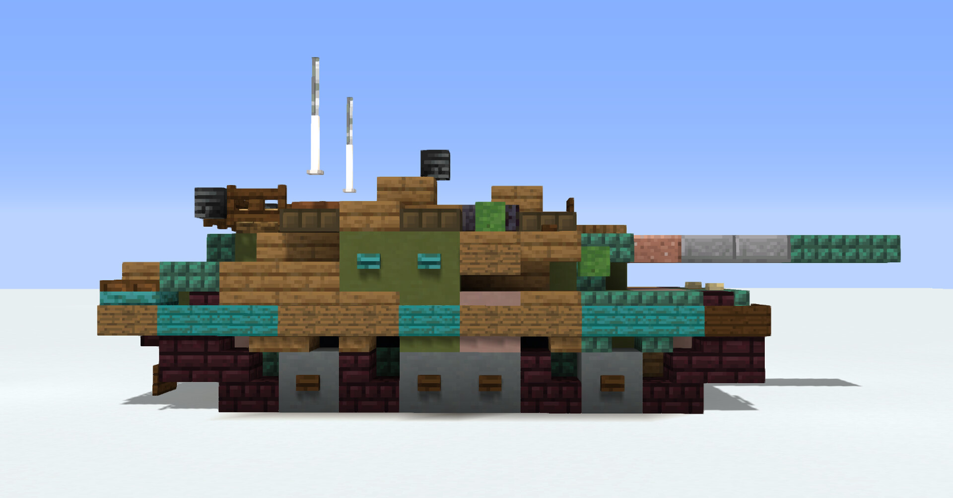 Type 10 Hitomaru Japanese MBT Minecraft Map