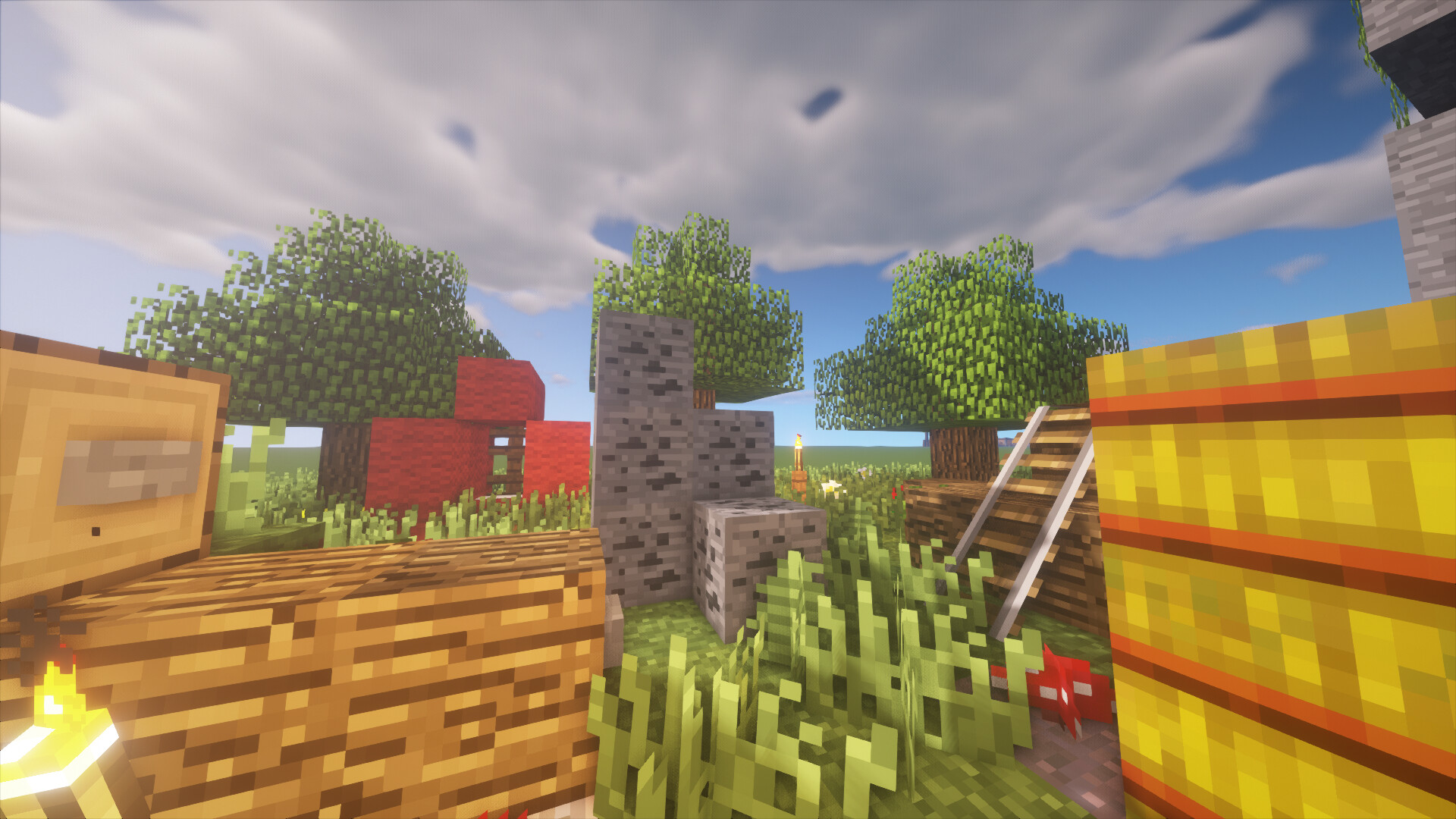 Very old abandoned Factory with mossy Buildings Minecraft Map