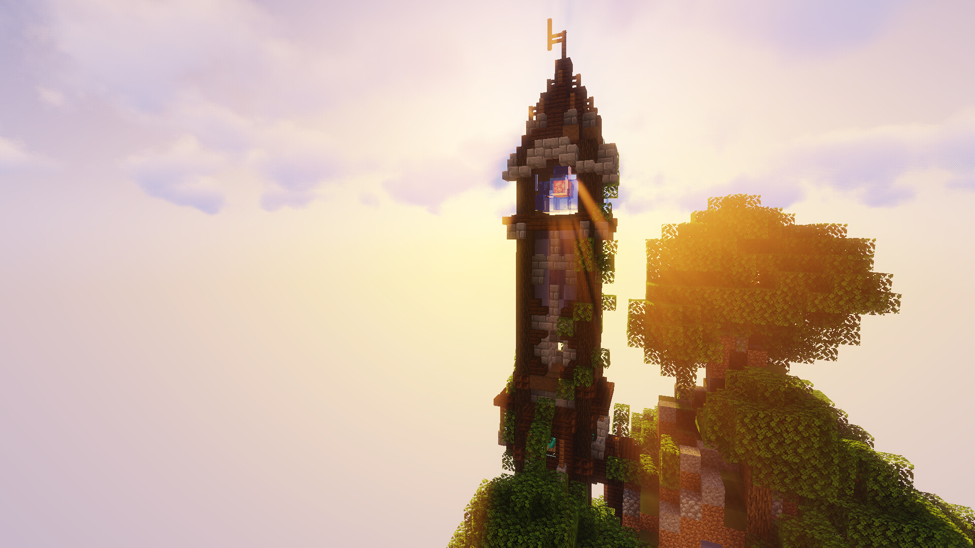 Small Warlock Tower Minecraft Map