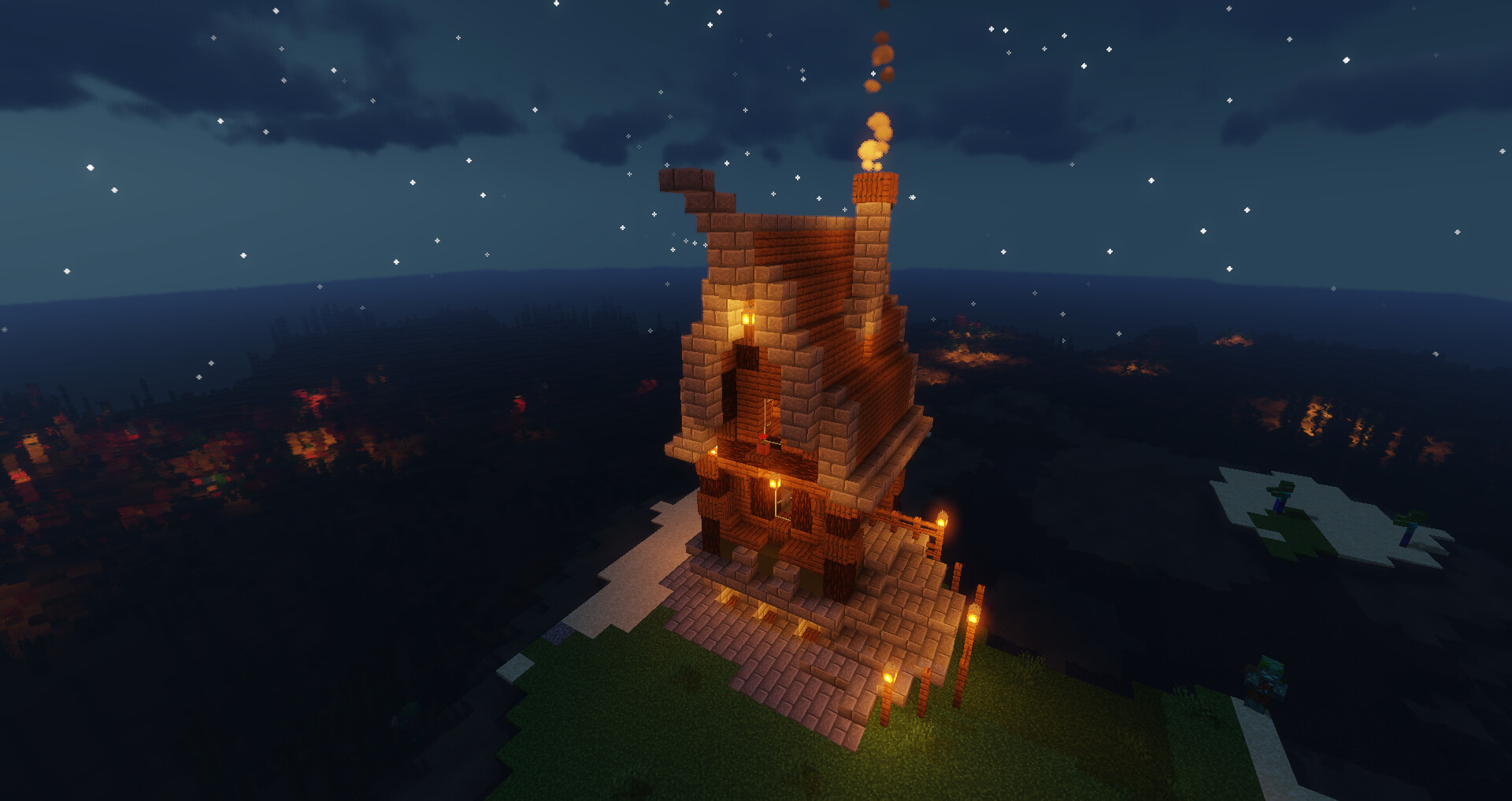 Small Island village Minecraft Map