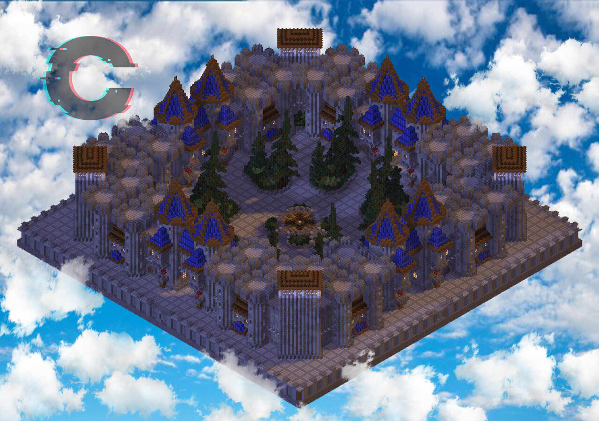 🏰 HCF Castle Spawn 🏰 Minecraft Map