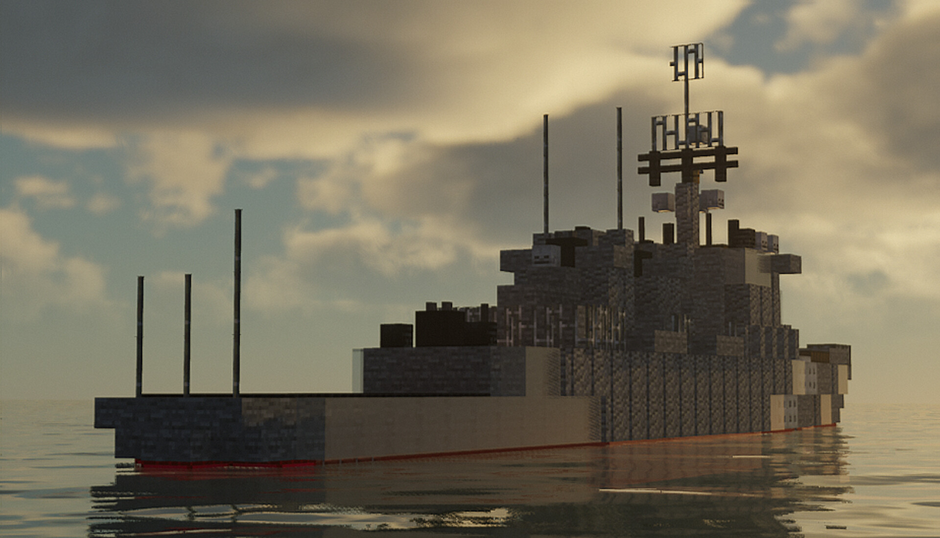 Johnston Class Flight III (DDG/CG) Minecraft Map