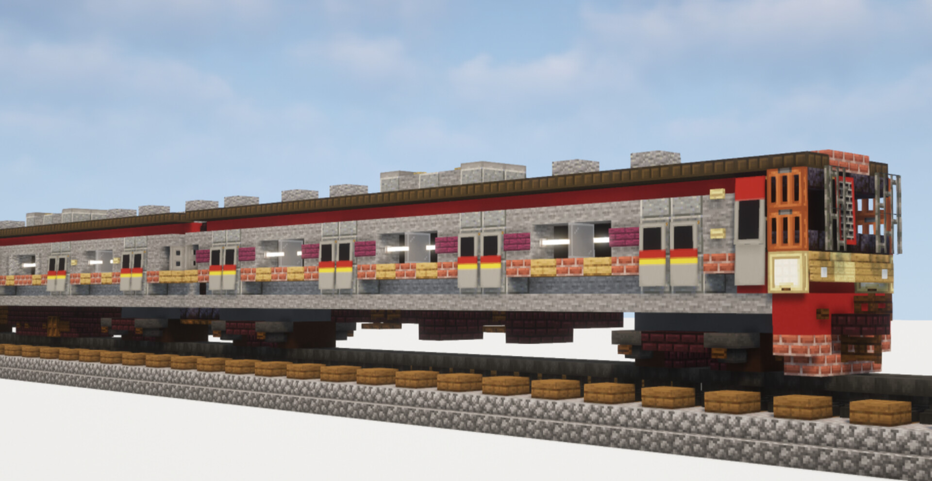 1.5:1 Scale KRL 203 Series Commuter Train Minecraft Map