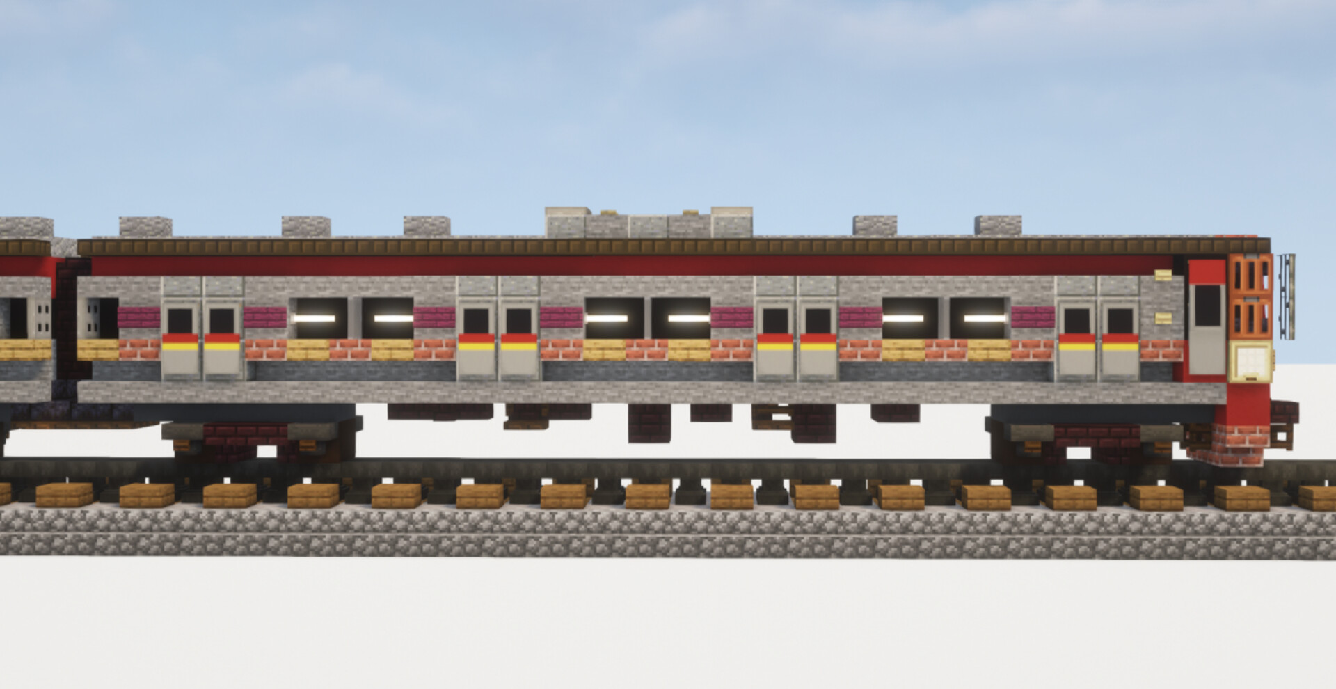 1.5:1 Scale KRL 203 Series Commuter Train Minecraft Map