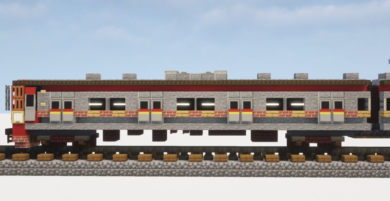1.5:1 Scale KRL 203 Series Commuter Train Minecraft Map