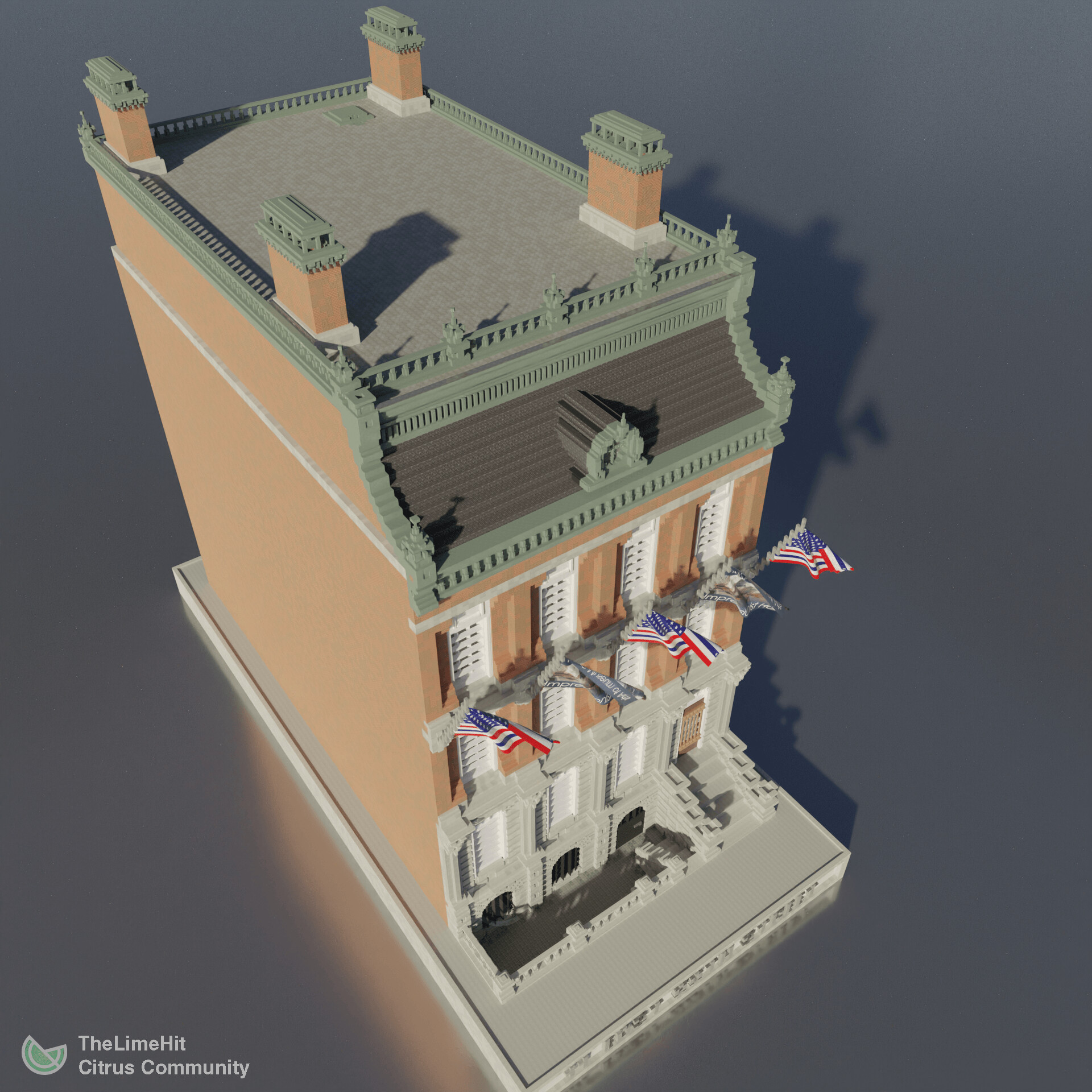 W. Colner Mansion (6:1 scale) - Realistic Gilded-Age Mansion - 11 East 80th Street | New ...