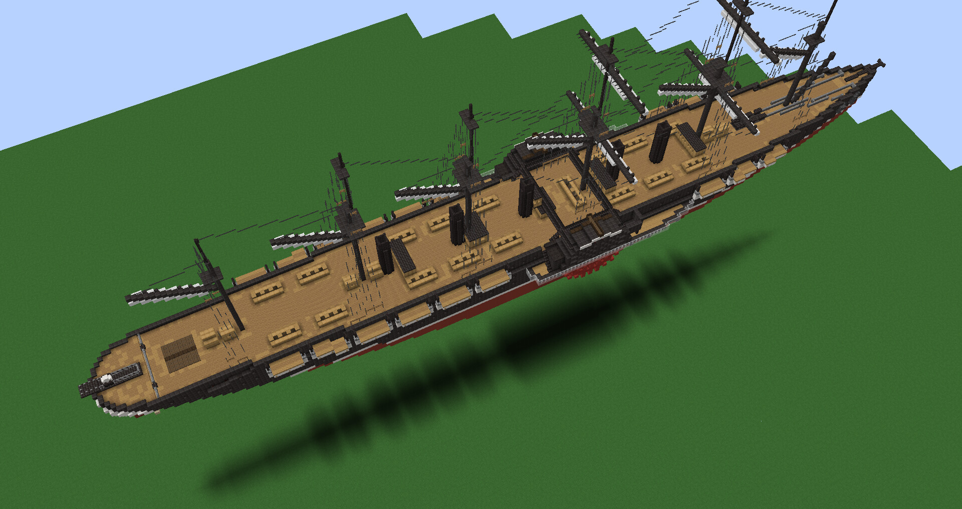 SS Great Eastern - Ocean Liner + Timelapse Minecraft Map