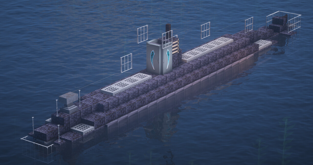 Type A Midget Submarine Minecraft Map