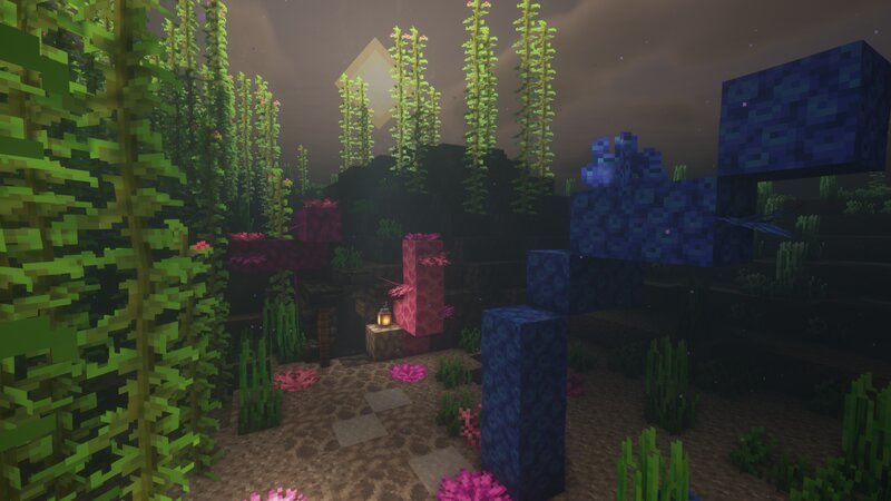 Amethyst Geode House - Creative Build Series Minecraft Map