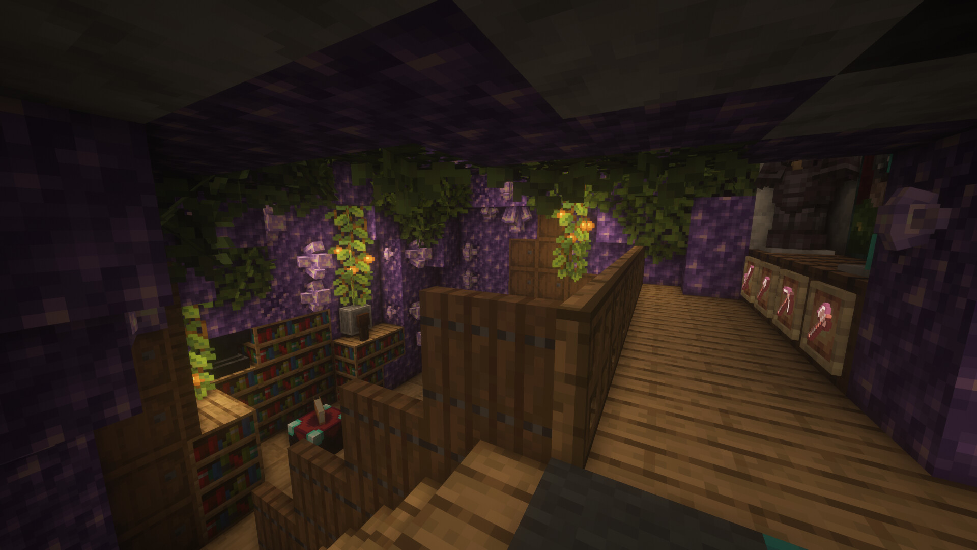 Amethyst Geode House - Creative Build Series Minecraft Map