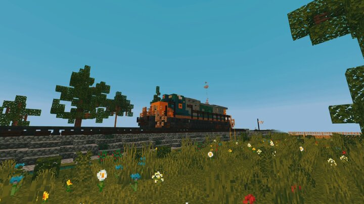 CSX GE B40-8 YN2 #5955 Minecraft Map