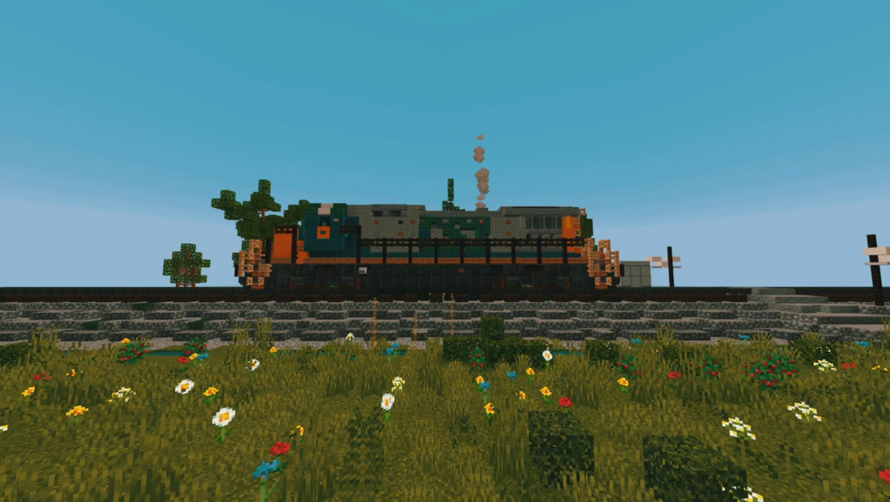 CSX GE B40-8 YN2 #5955 Minecraft Map