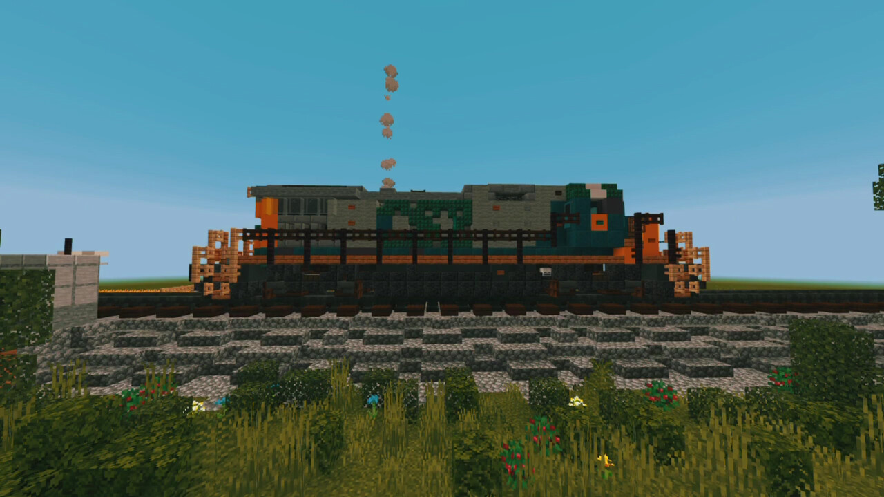 CSX GE B40-8 YN2 #5955 Minecraft Map
