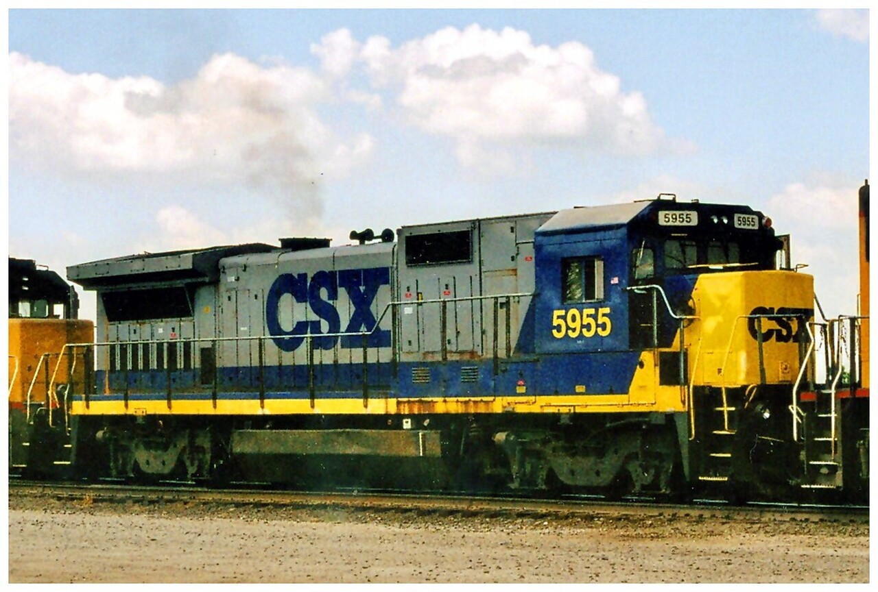 CSX GE B40-8 YN2 #5955 Minecraft Map