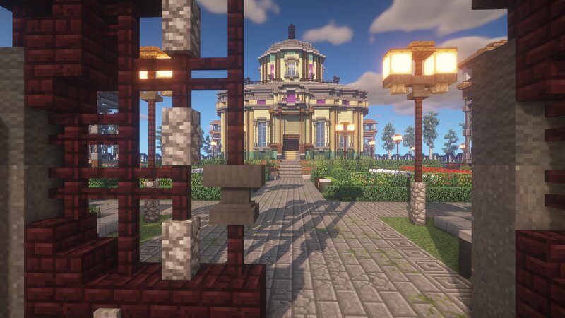 Art Gallery (remaster) - Dreamland 2021 project Minecraft Map