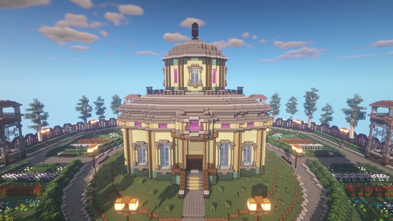Art Gallery (remaster) - Dreamland 2021 project Minecraft Map