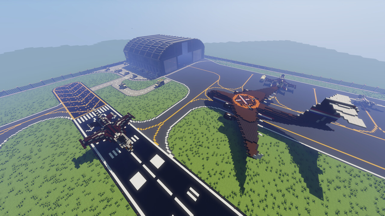 Army/Military/Air Base Java+Bedrock Minecraft Map