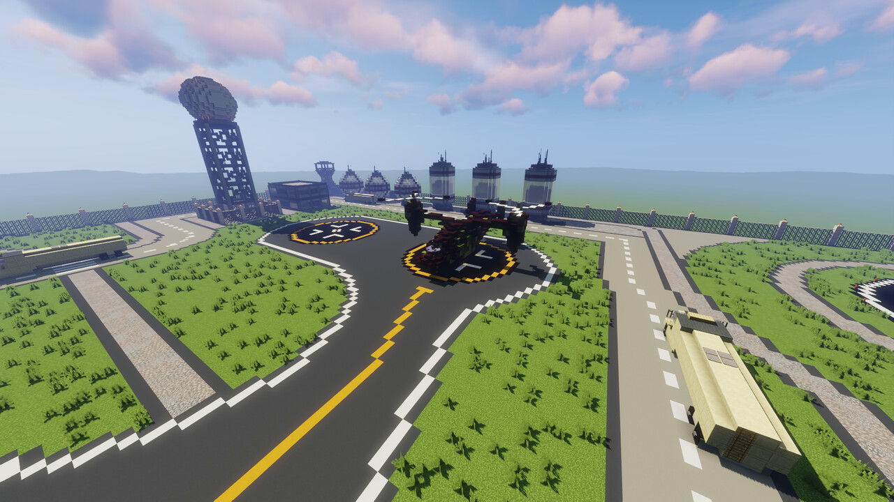 Army/Military/Air Base Java+Bedrock Minecraft Map