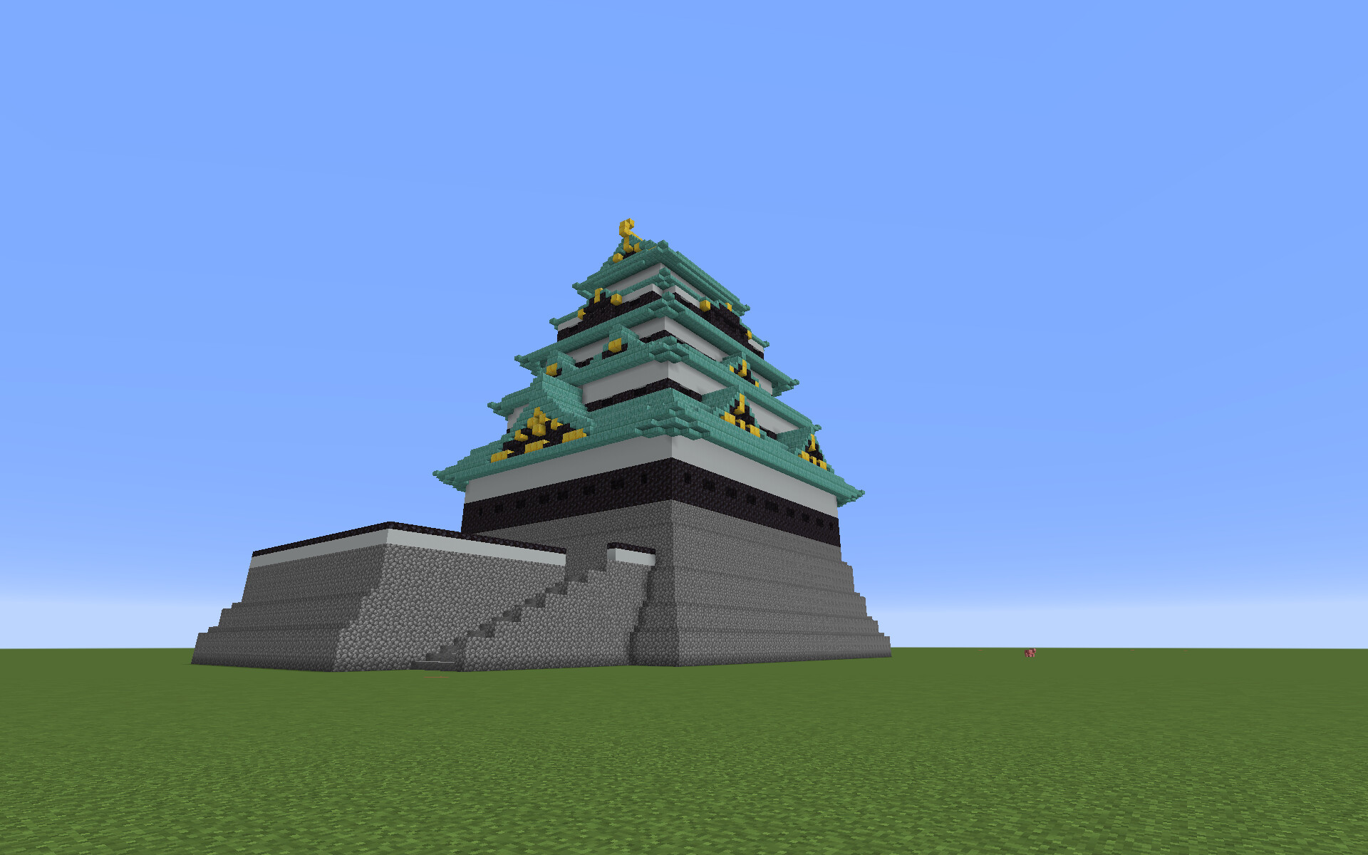 寛永度天守（江戸城）| Kanneido Castle (Edo Castle) Minecraft Map