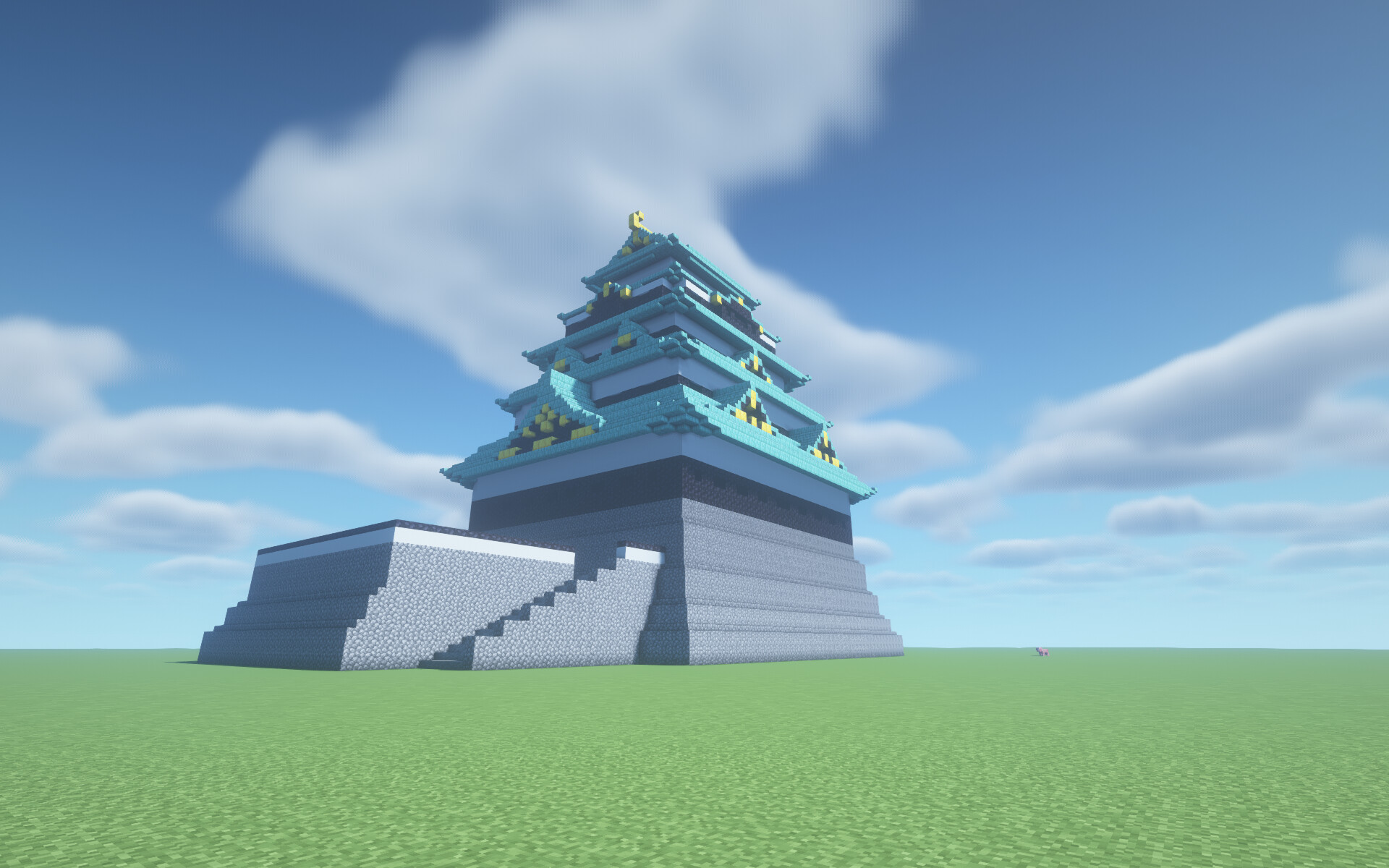 寛永度天守（江戸城）| Kanneido Castle (Edo Castle) Minecraft Map