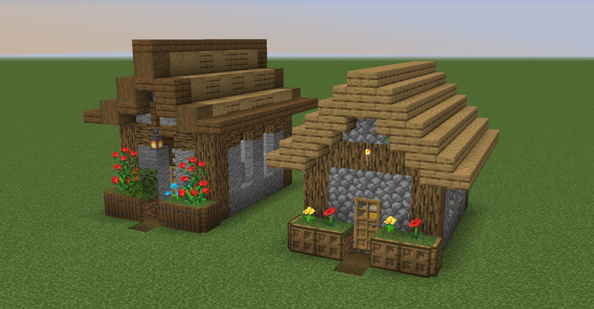 Every Village houses Redesigned Minecraft Map