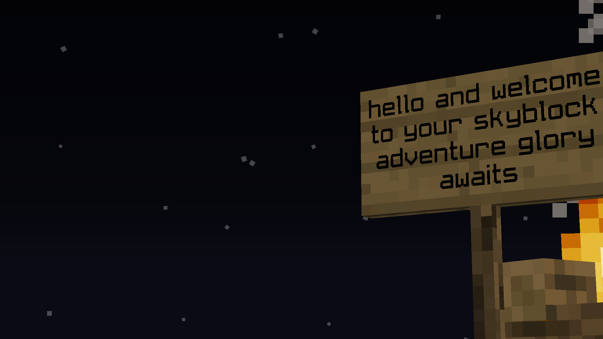 Skyblock Minecraft Map