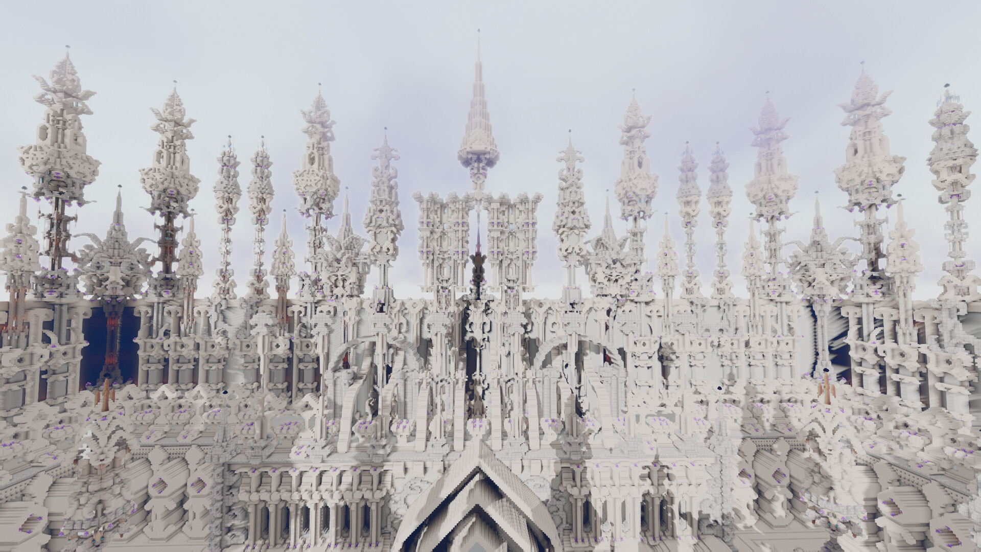 Shrine of Zeal | White Cathedral Minecraft Map