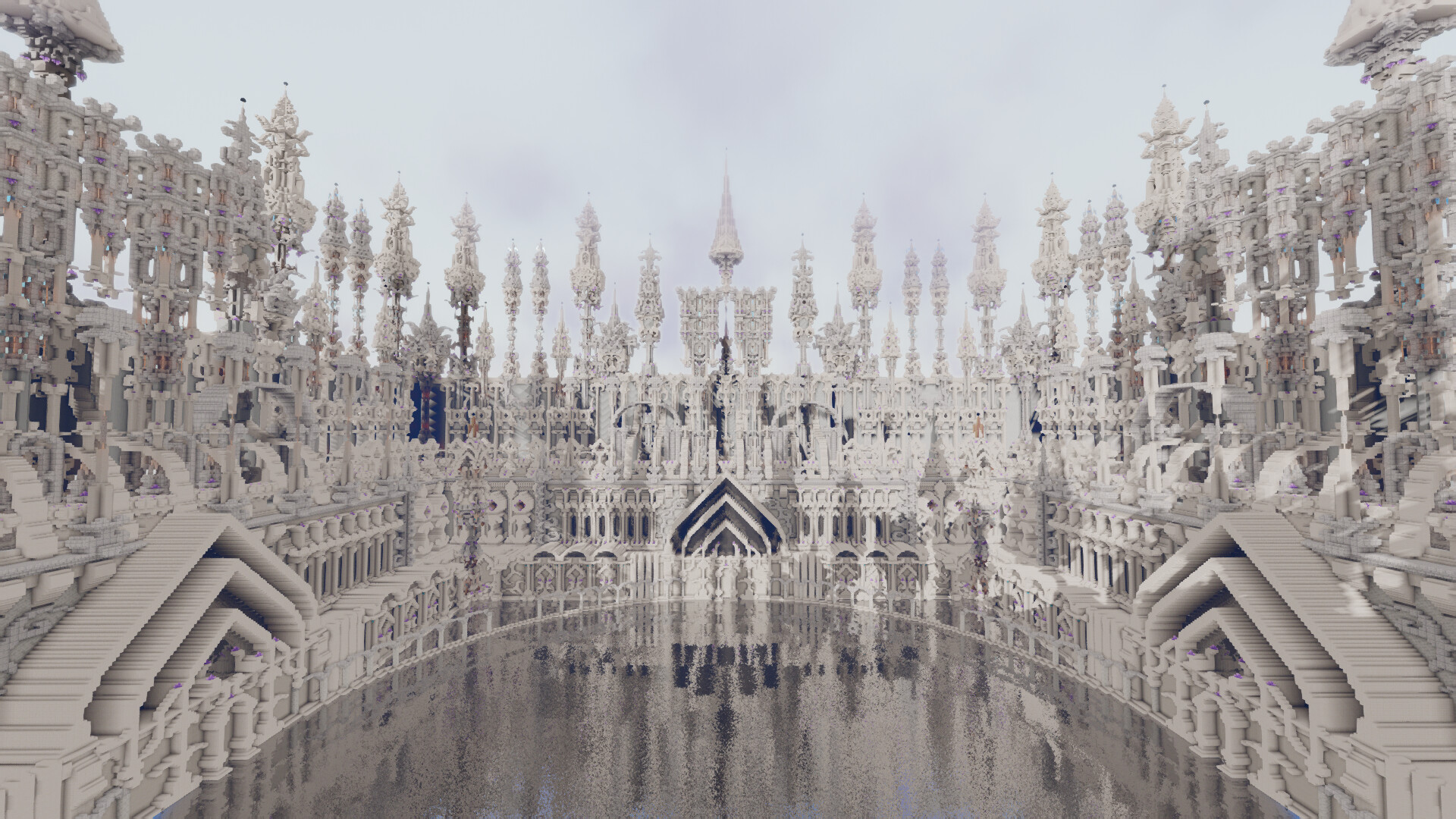 Shrine of Zeal | White Cathedral Minecraft Map