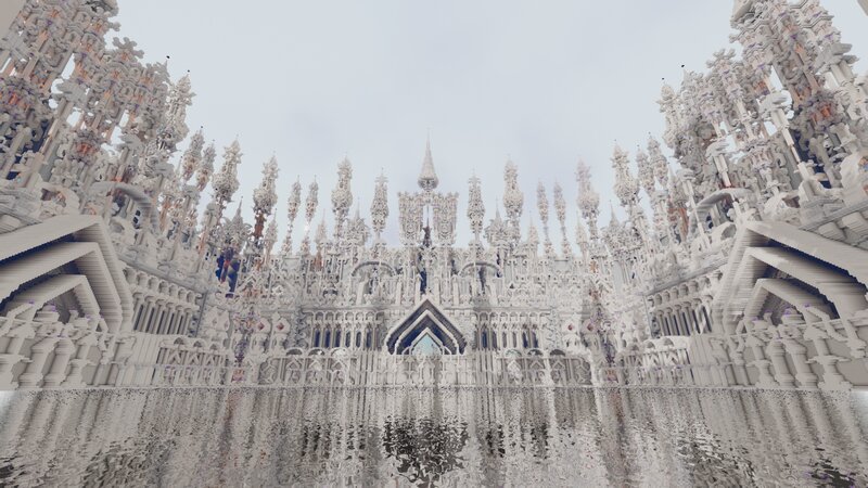 Shrine of Zeal | White Cathedral Minecraft Map