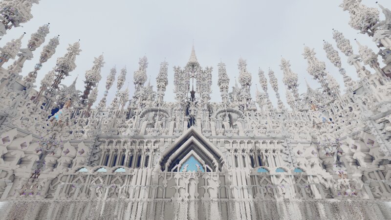Shrine of Zeal | White Cathedral Minecraft Map