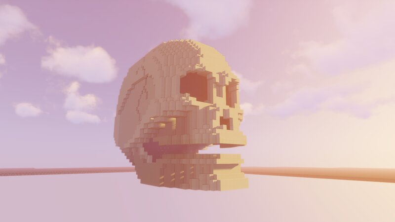 SKULL SCULPTURE--SKULLPTURE Minecraft Map