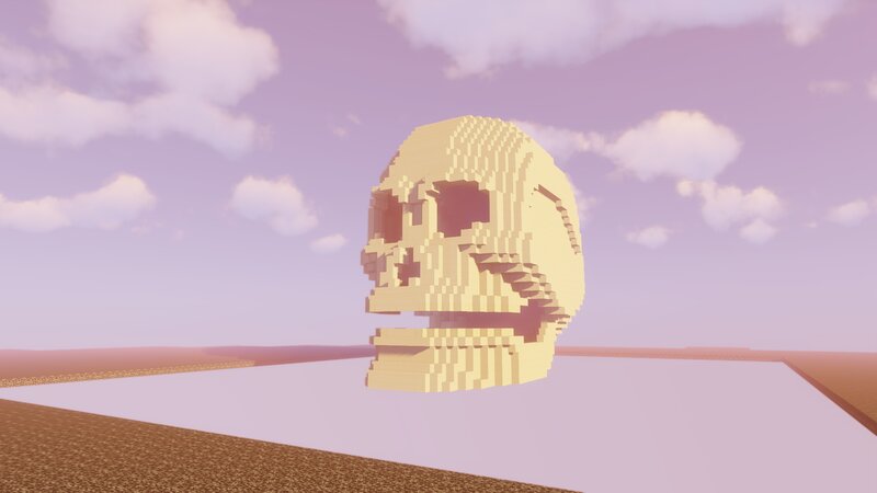 SKULL SCULPTURE--SKULLPTURE Minecraft Map