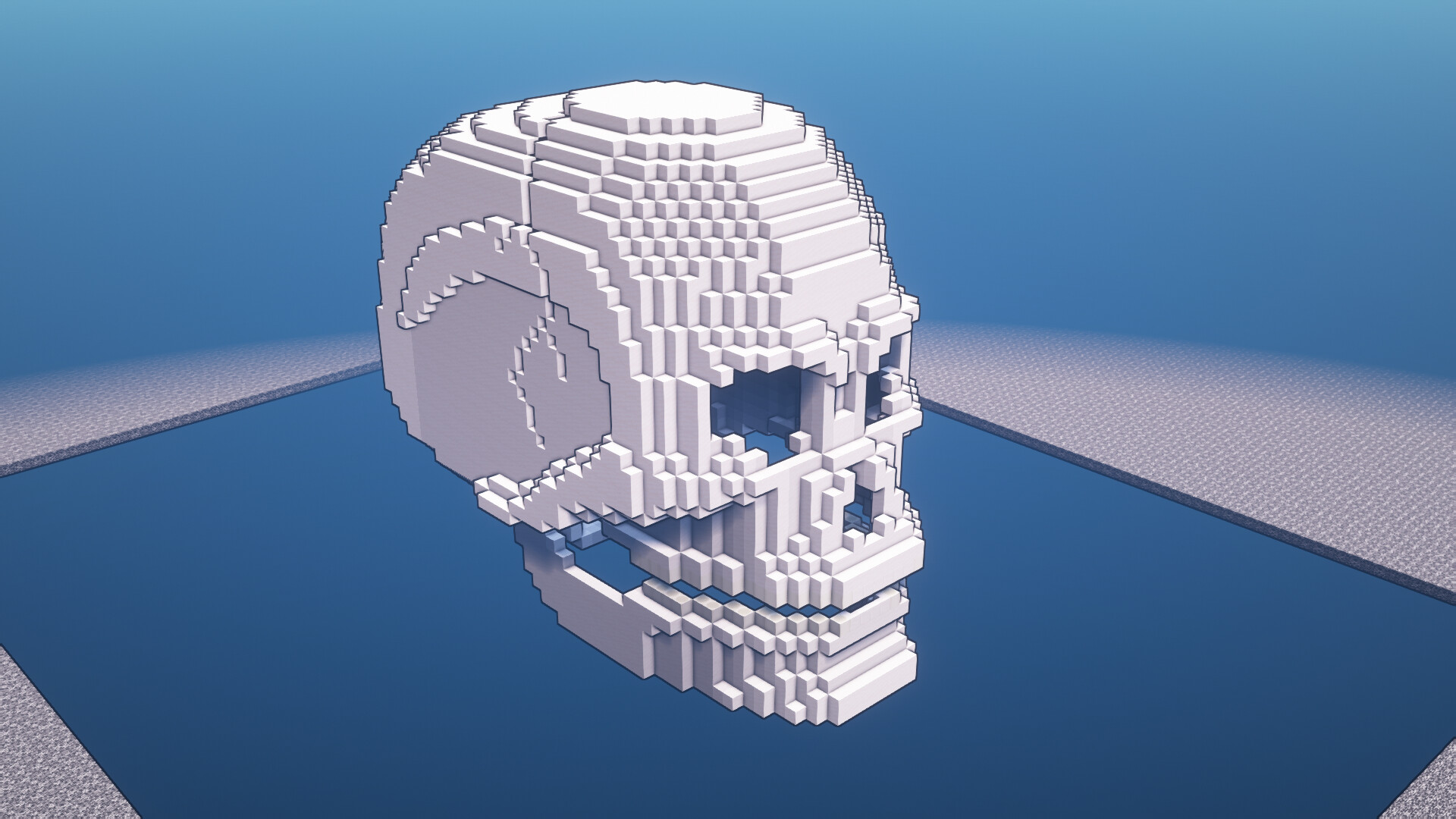 SKULL SCULPTURE--SKULLPTURE Minecraft Map