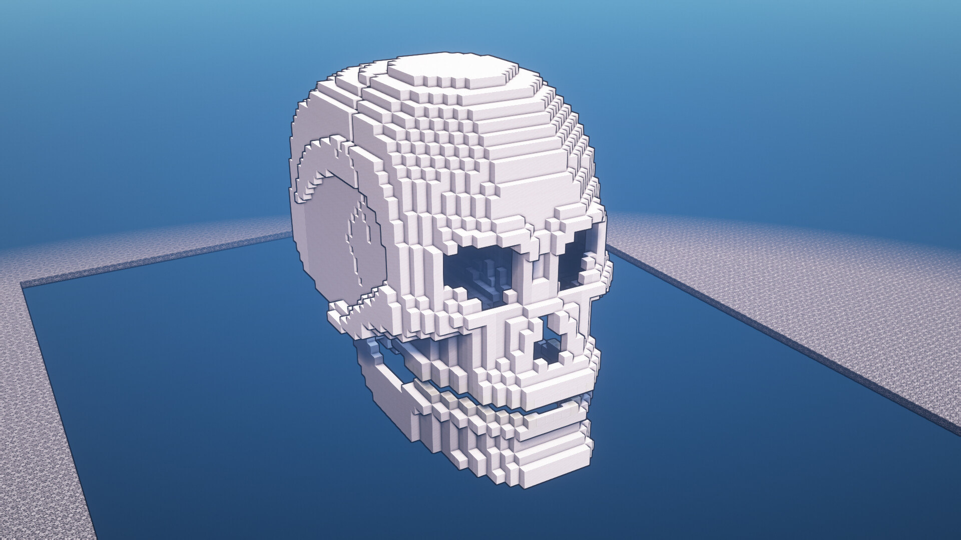 SKULL SCULPTURE--SKULLPTURE Minecraft Map