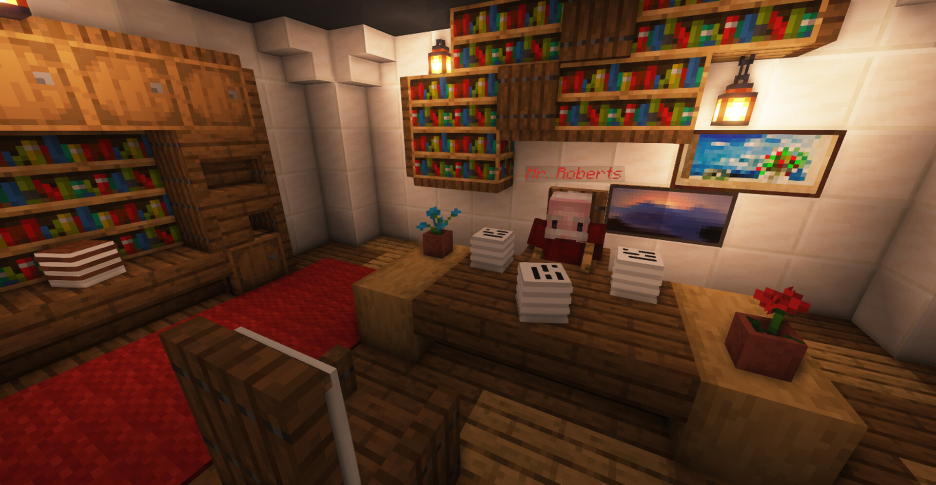 Steal & Escape: The School Minecraft Map
