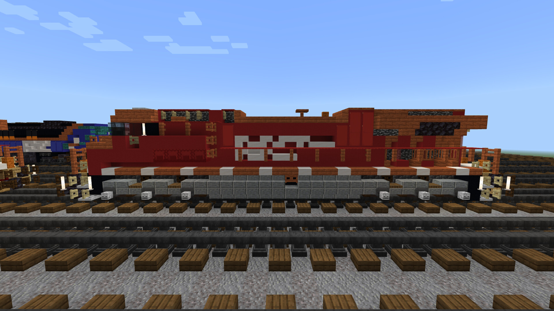 CP ES44AC 9354 Minecraft Map