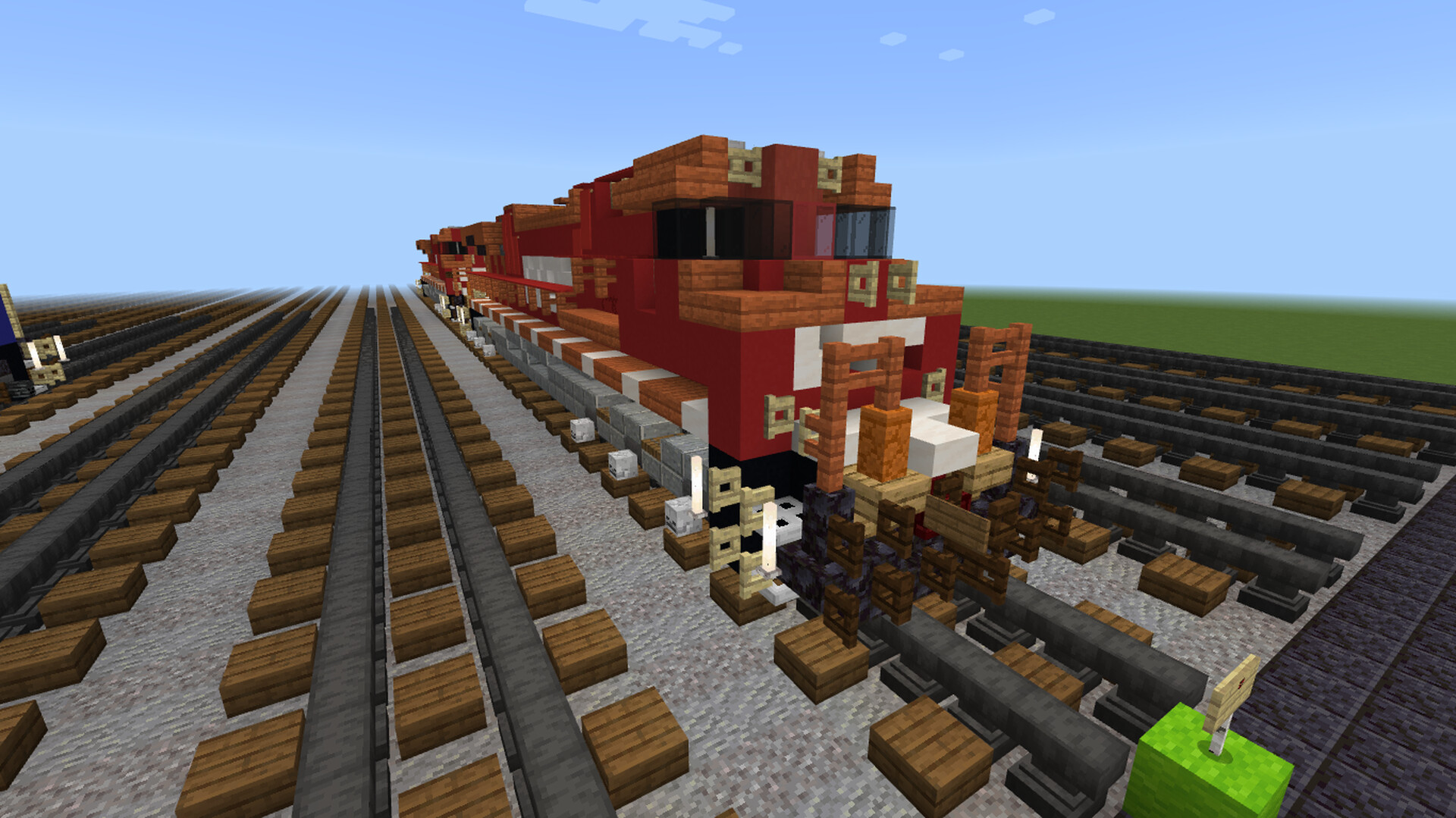 CP ES44AC 9354 Minecraft Map