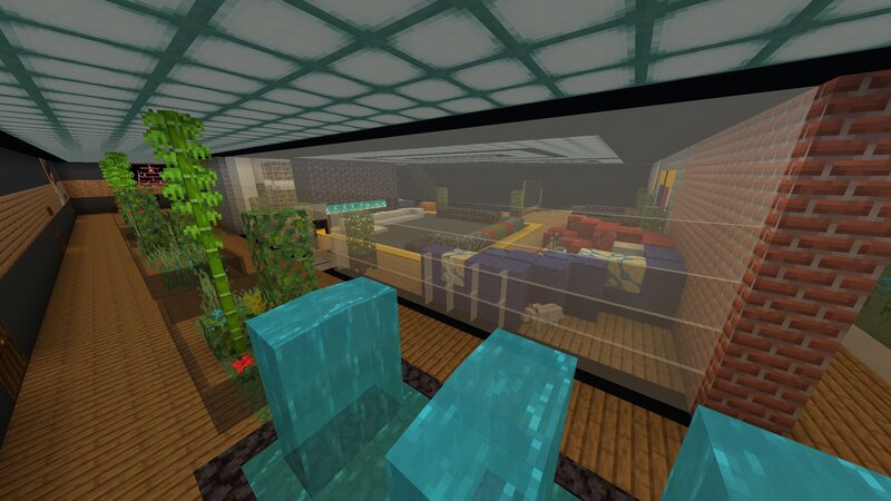 Diamond Ultrayatch 420 Blocks long World record Minecraft Map