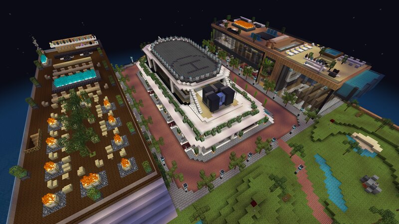 Diamond Ultrayatch 420 Blocks long World record Minecraft Map