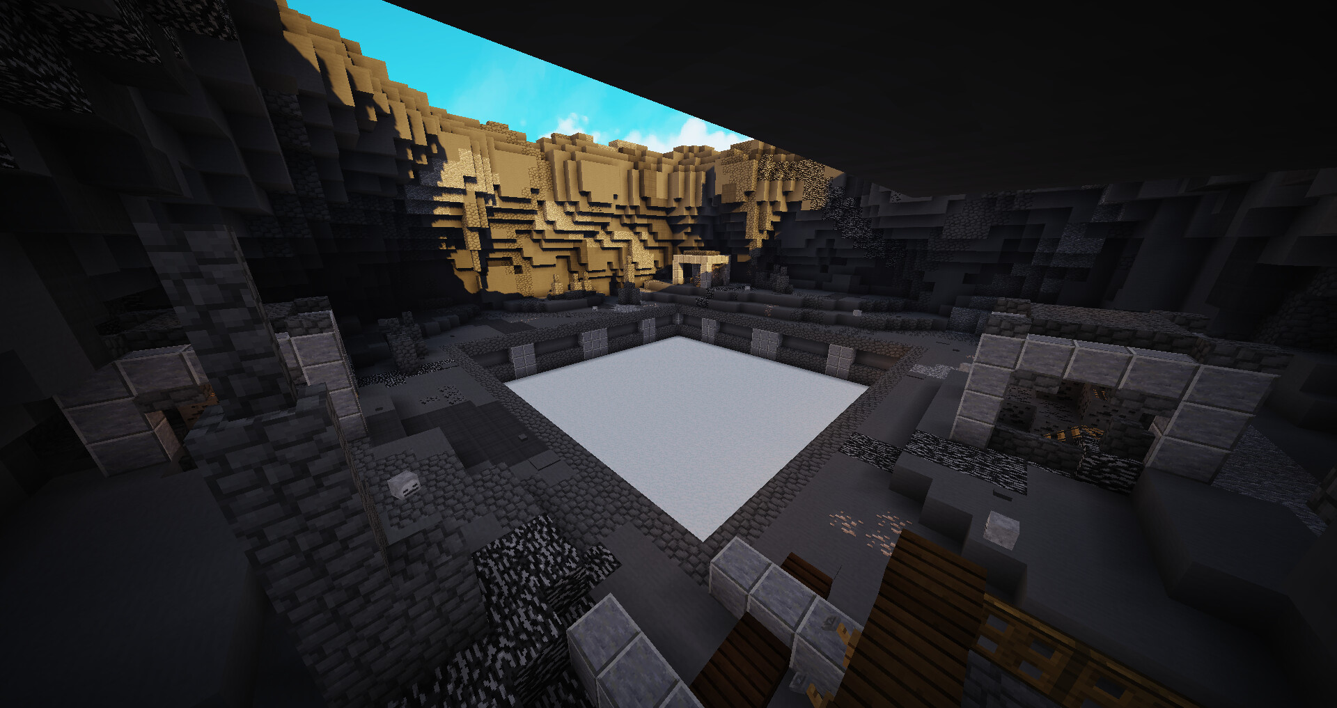 SPLEEF MAP / TNT RUN MAP Minecraft Map