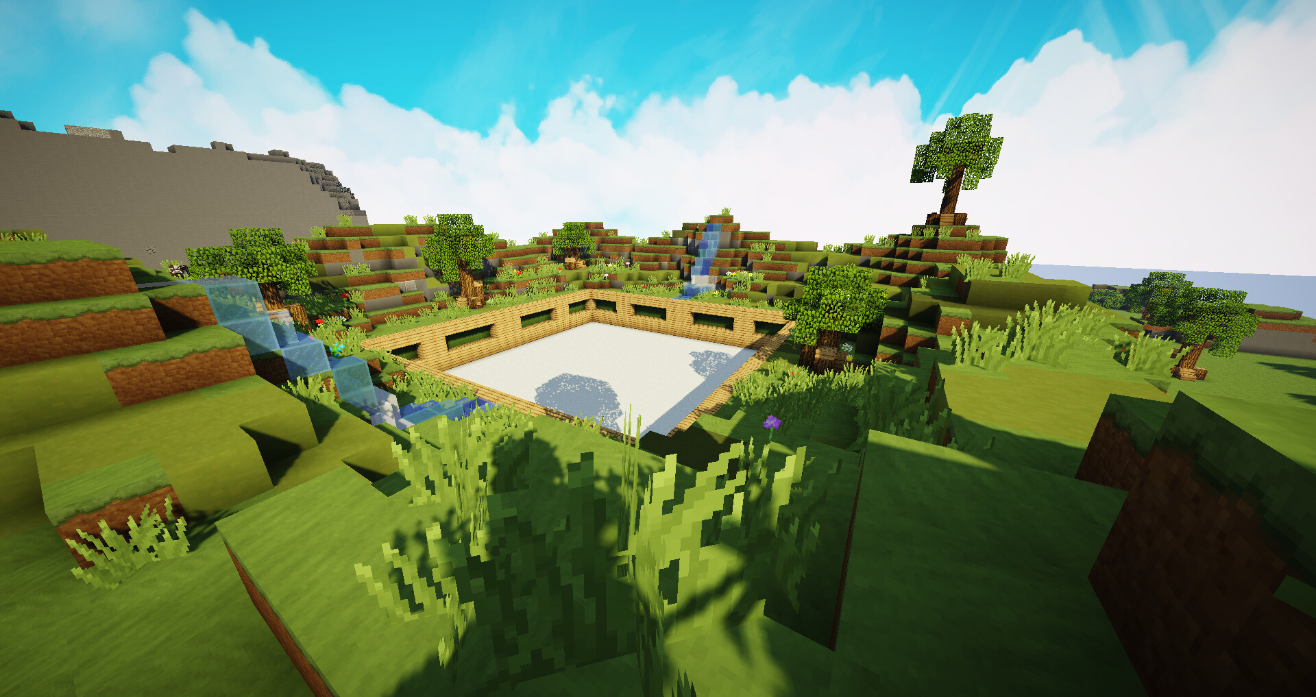 SPLEEF MAP / TNT RUN MAP Minecraft Map