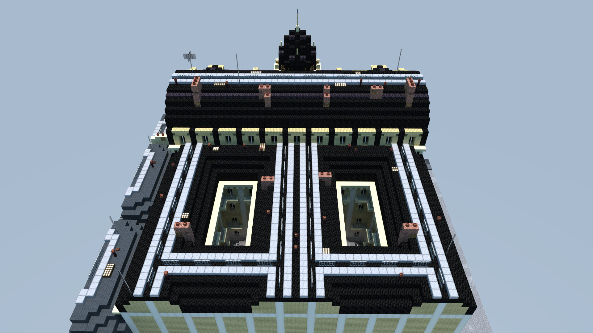 Haussmannian building Minecraft Map