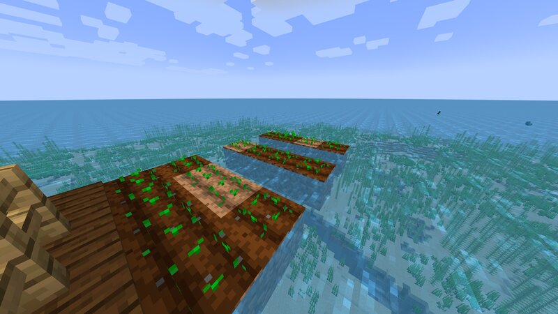 raft survival Minecraft Map