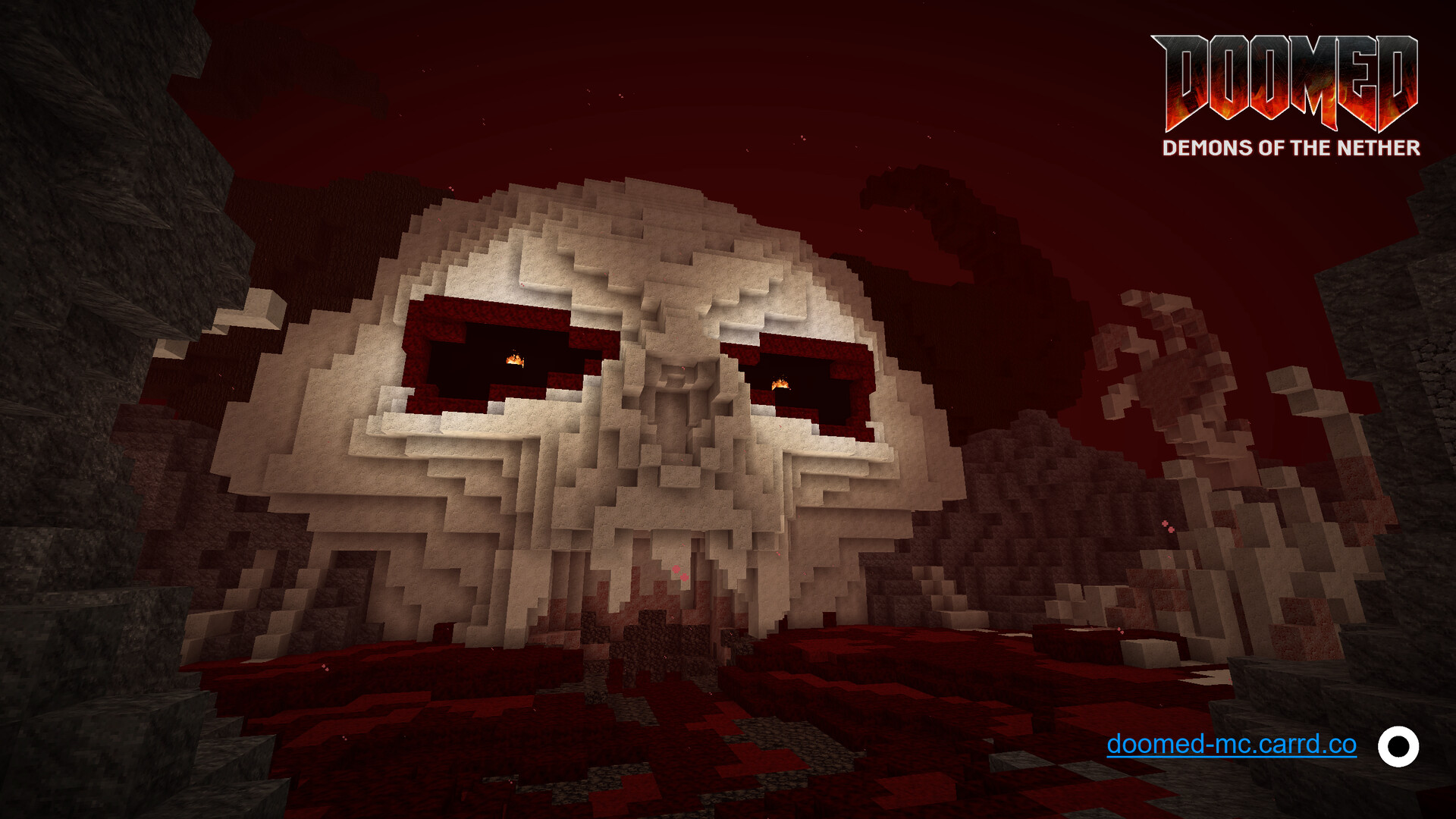 DOOMED: Demons of the Nether [FPS] [Singleplayer] Minecraft Map