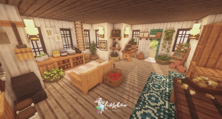 Beekeeper's Cottage & Apiary 🍯🌿 Minecraft Map