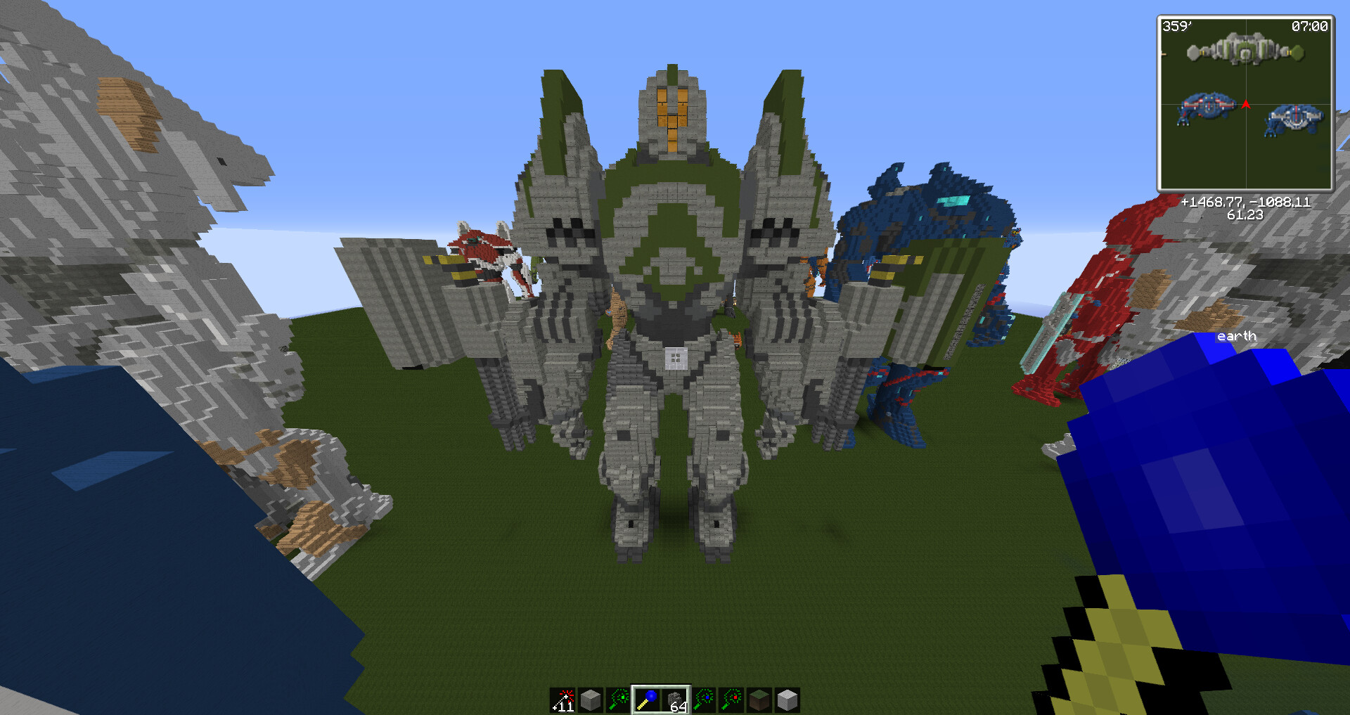 Marauder Zeus pacific rim the black jaeger Minecraft Map